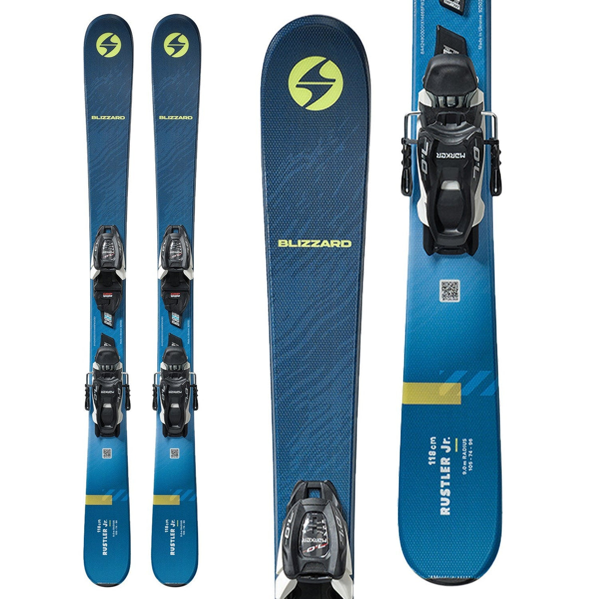 Blizzard Rustler Twin Jr. Skis + FDT Bindings - 2026 - Youth – Arlberg ...